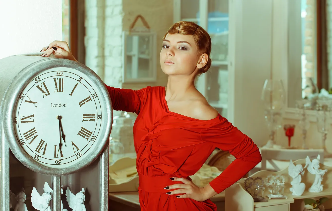 Wallpaper dress, woman, beautiful, model, pretty, blonde, tatiana ...