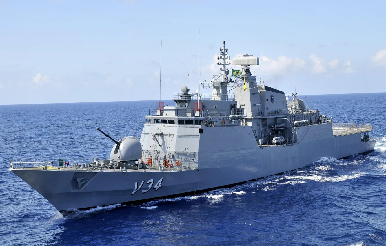 Wallpaper Corvette, Barroso Class, Brazilian Navy, Barroso V34, The ...