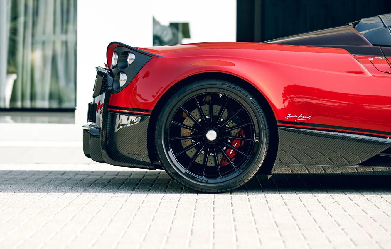 Wallpaper red, Pagani, To huayr, Pagani Huayra Roadster for mobile and ...