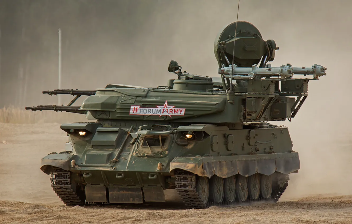 Wallpaper polygon, shooting, Defense, Shilka, the Russian army, Forum ...