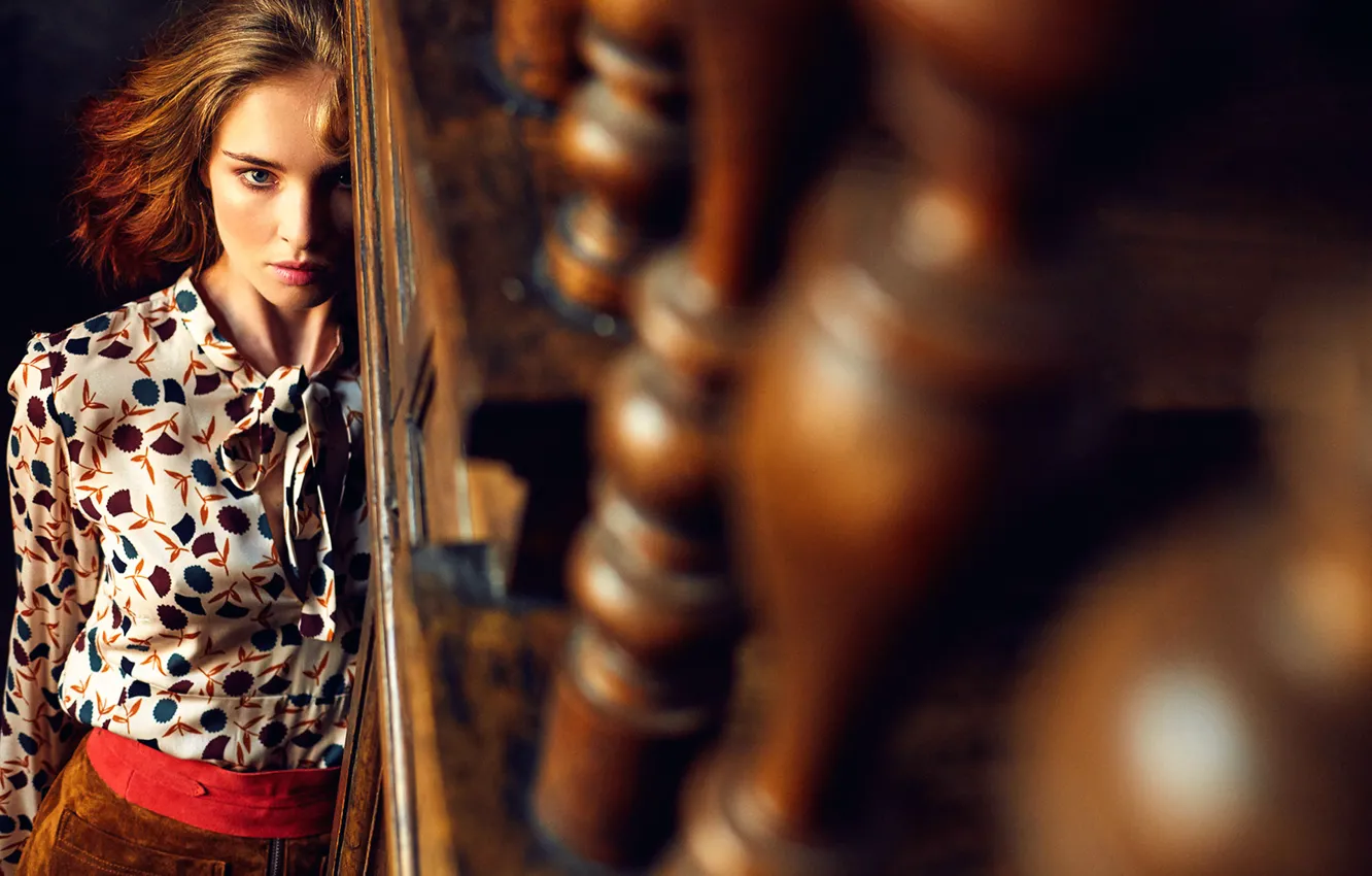 Wallpaper sponge, the beauty, redhead, Victoria Zhuzha for mobile and ...