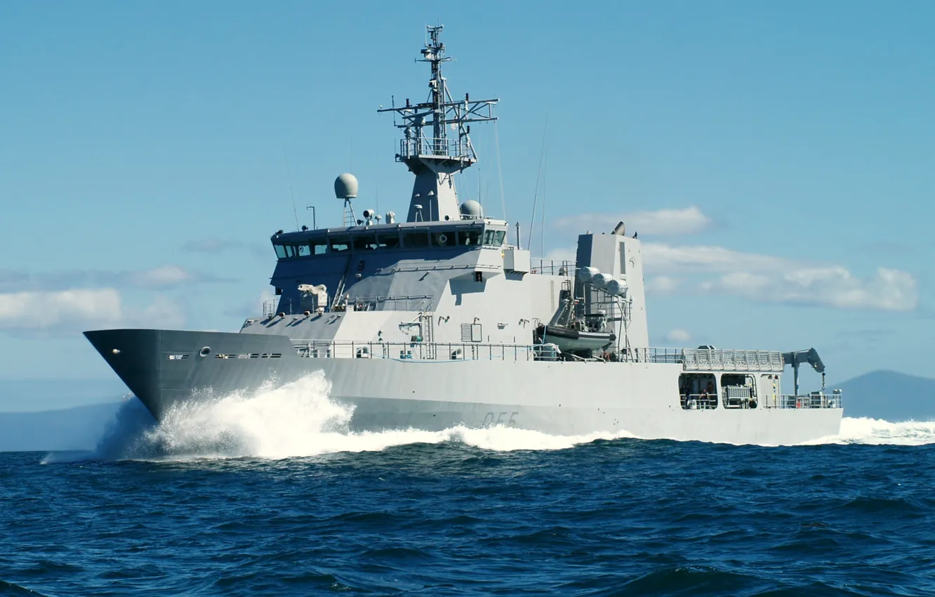 Wallpaper New Zealand, patrol ship, HMNZS Wellington for mobile and ...
