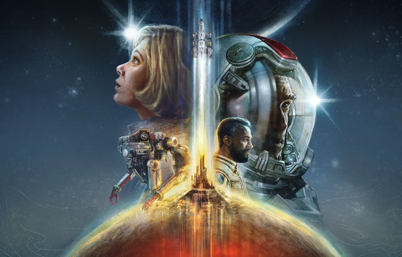 Wallpaper The game, Space, Space, Starfield, Game, Bethesda for mobile ...