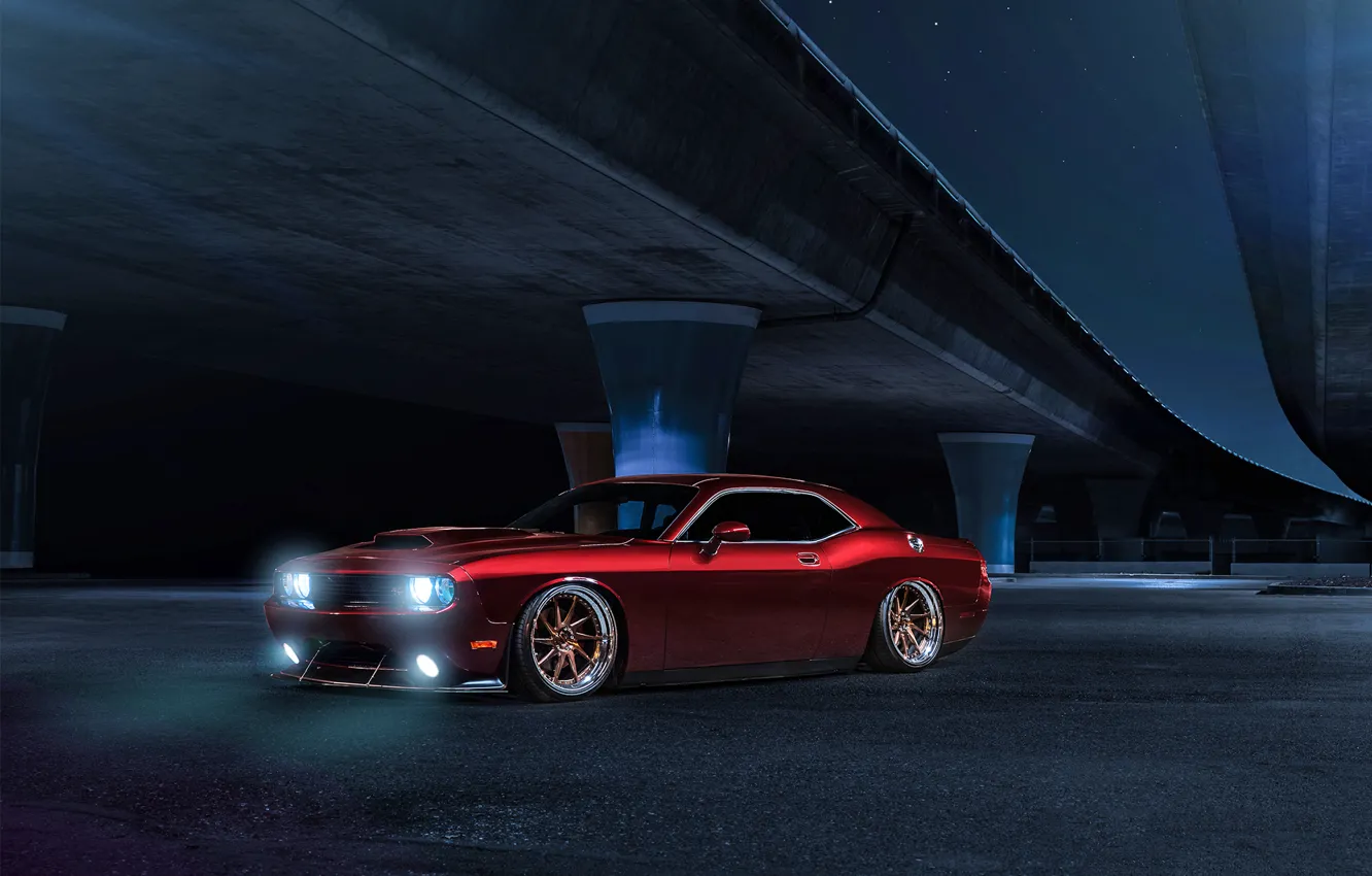 Wallpaper Muscle, Dodge, Challenger, Red, Car, Candy, Front, American ...