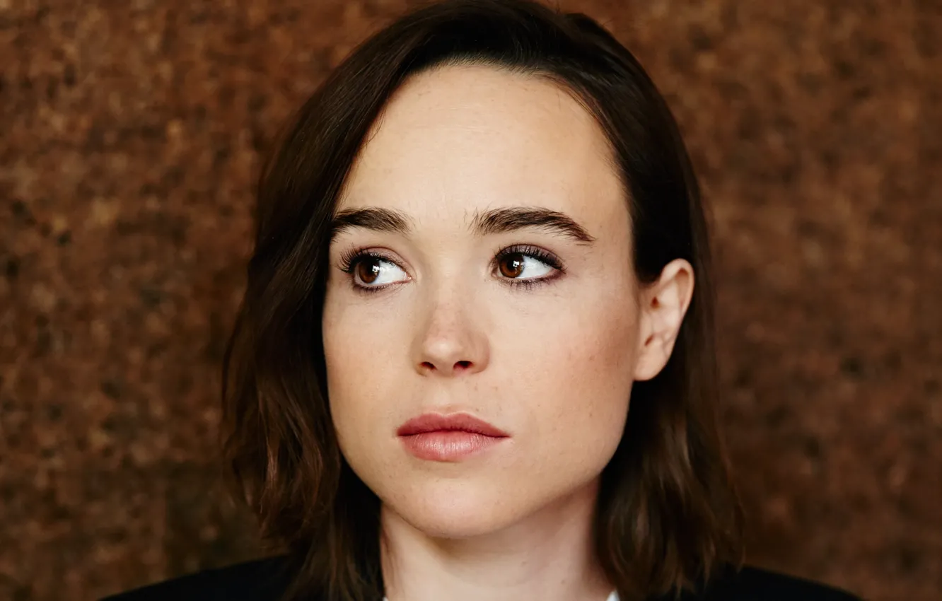 Wallpaper girl, face, beauty, actress, ellen page for mobile and ...