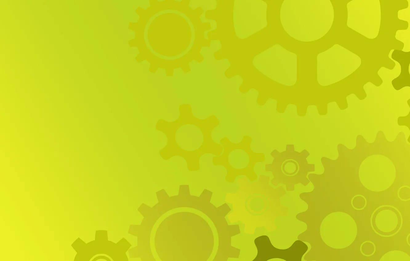 Wallpaper yellow, texture, yellow, gears, backgroud, gear for mobile ...