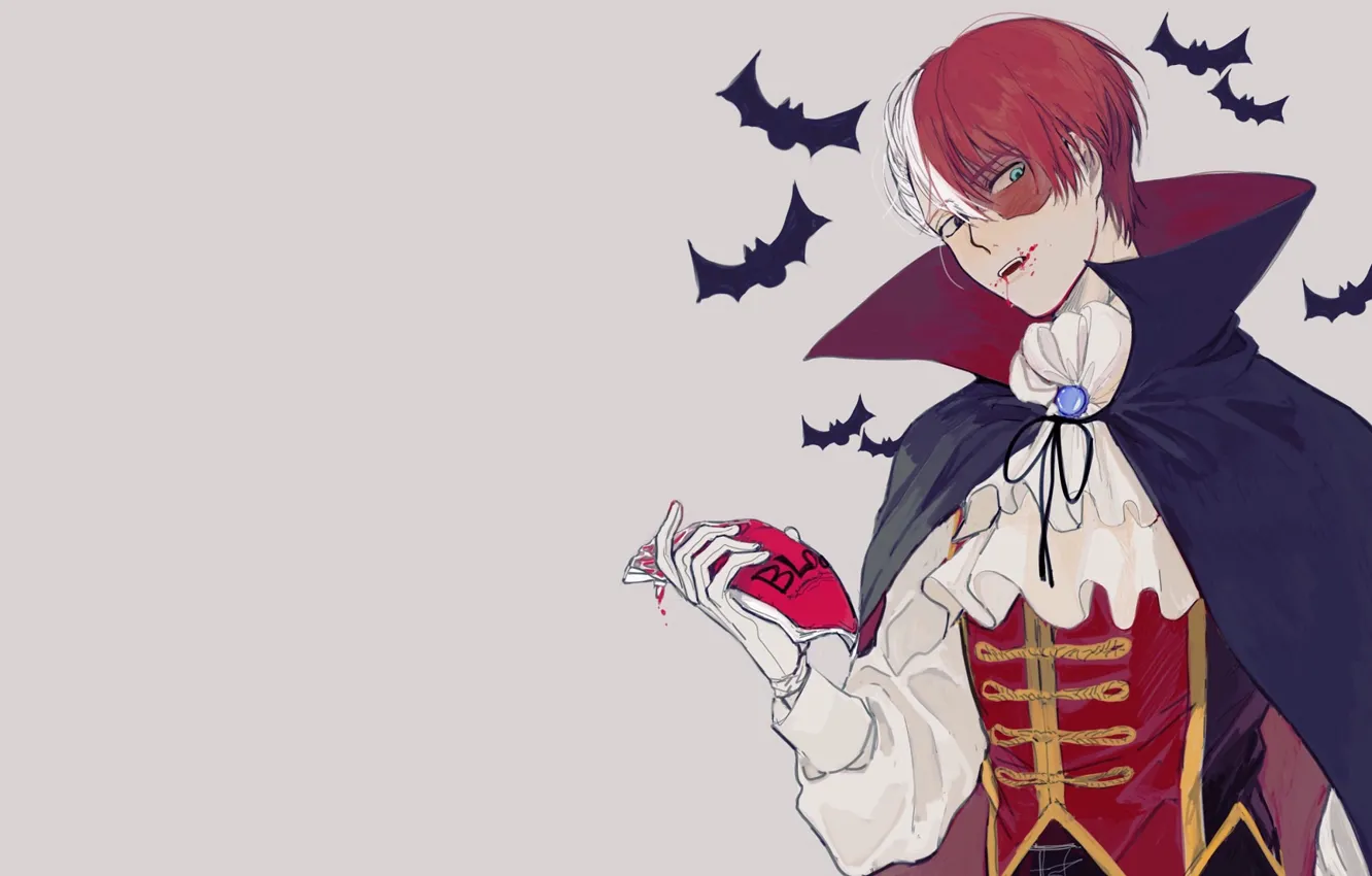 Wallpaper blood, vampire, Boku no Hero Academy, My hero Academy, My ...