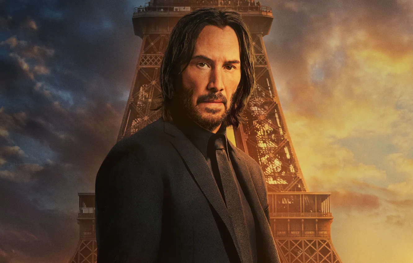 Wallpaper pose, costume, poster, Keanu Reeves, Keanu Reeves, John Wick ...