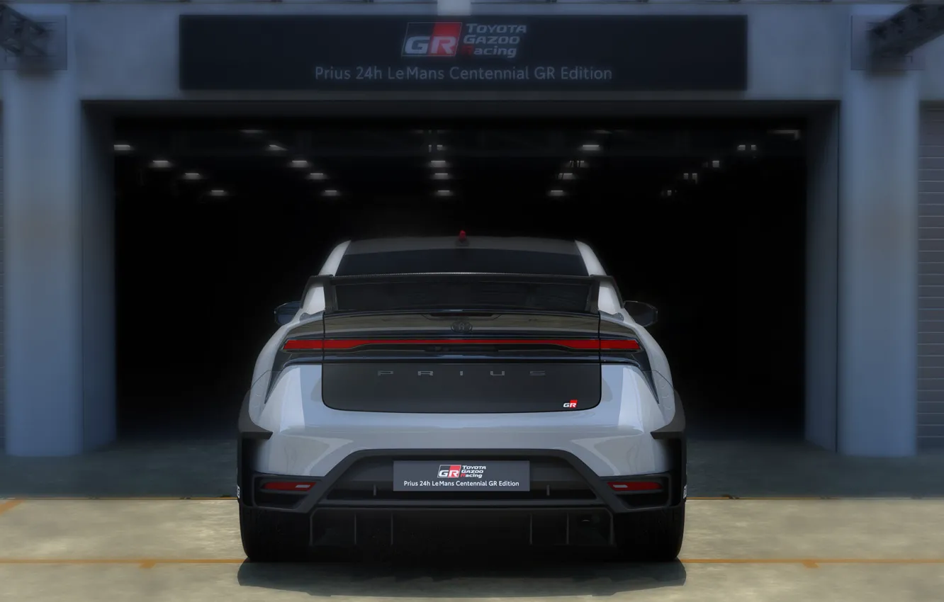 Wallpaper Toyota, rear view, Prius, 24h Le Mans, Centennial, 2023, GR ...