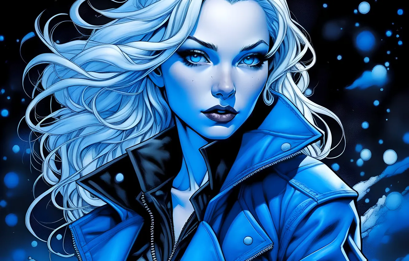 Wallpaper comics, killer frost for mobile and desktop, section ии арт ...