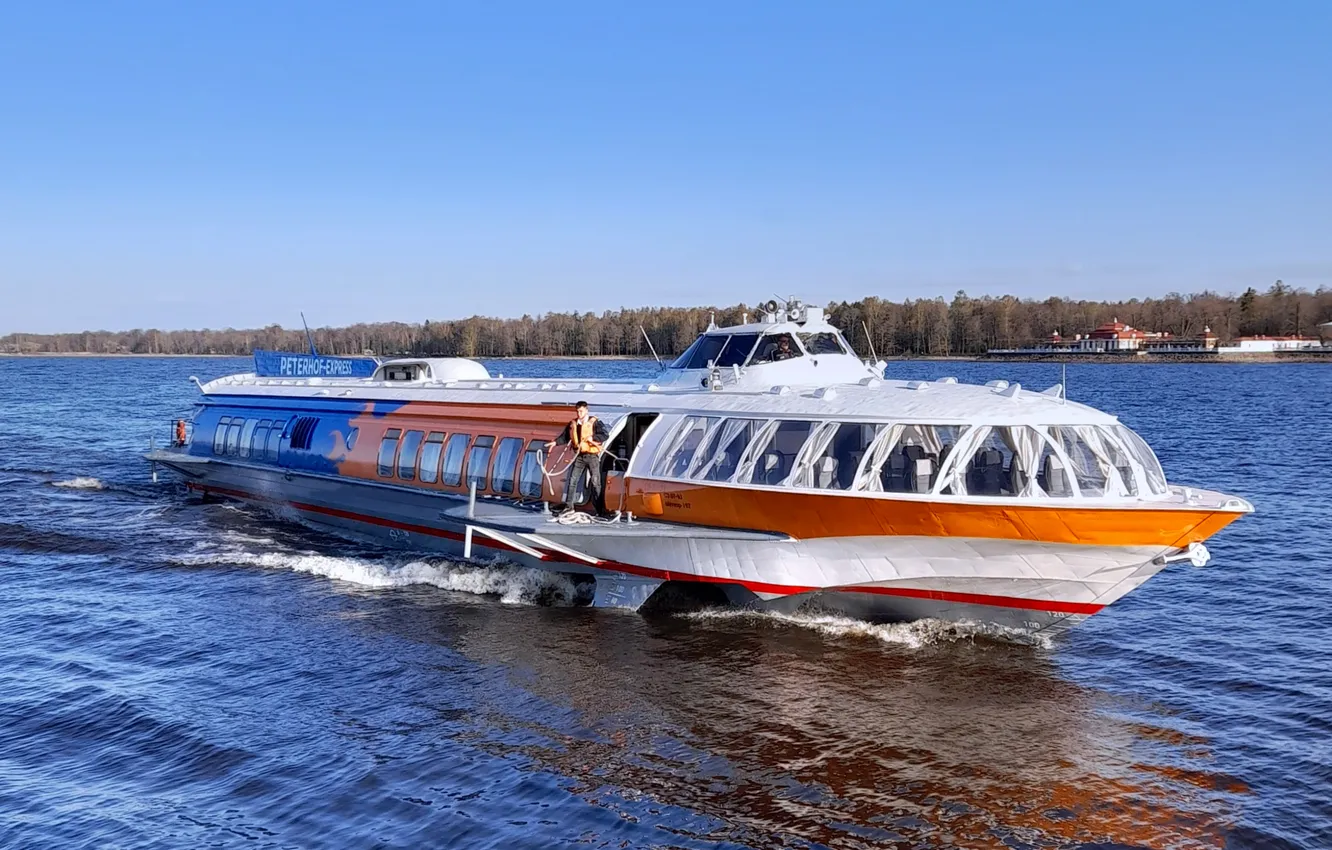 Wallpaper meteor, ship, hydrofoils for mobile and desktop, section ...