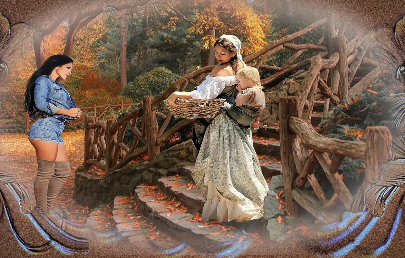 Wallpaper fantasy, girls, scenery for mobile and desktop, section ...