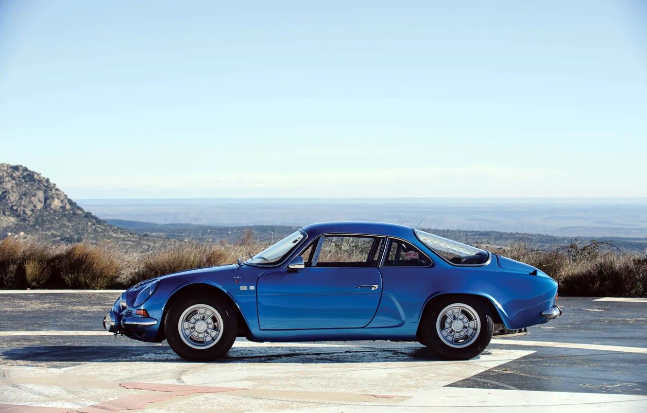 Wallpaper Renault, 1973, Alpine, Renault Alpine A110, side view for ...