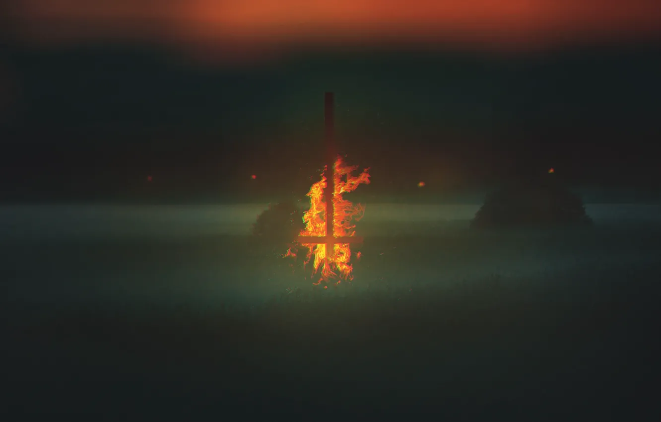 Wallpaper Sunset, Field, Game, Fire, Forest, Steam, outlast, outlast 2 ...