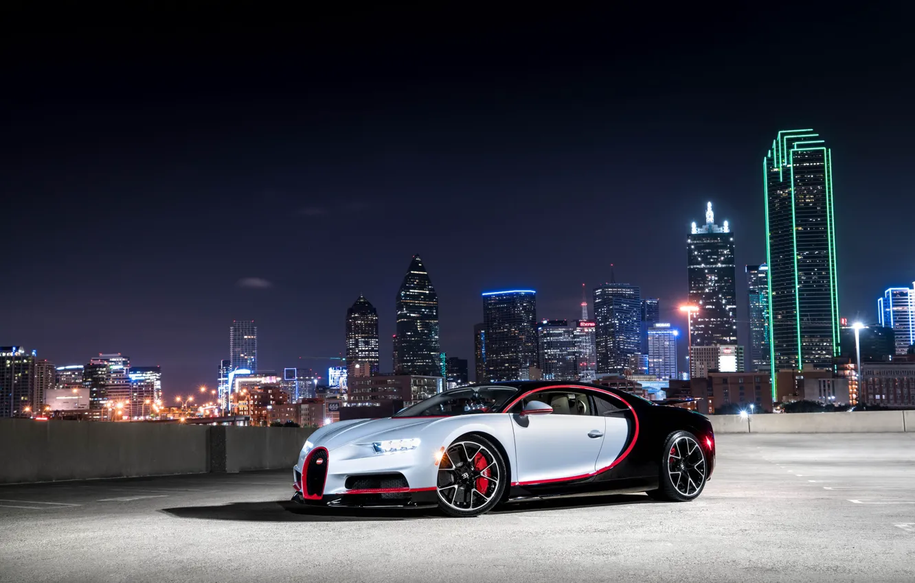 Wallpaper Bugatti, Light, Evening, 16.4, VAG, Sight, Chiron for mobile ...