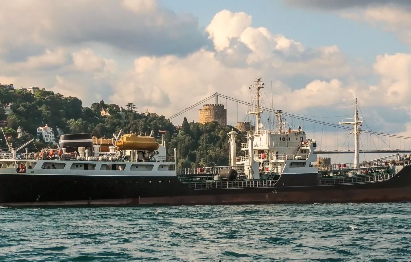 Wallpaper Strait, tanker, Turkey, Iman for mobile and desktop, section ...