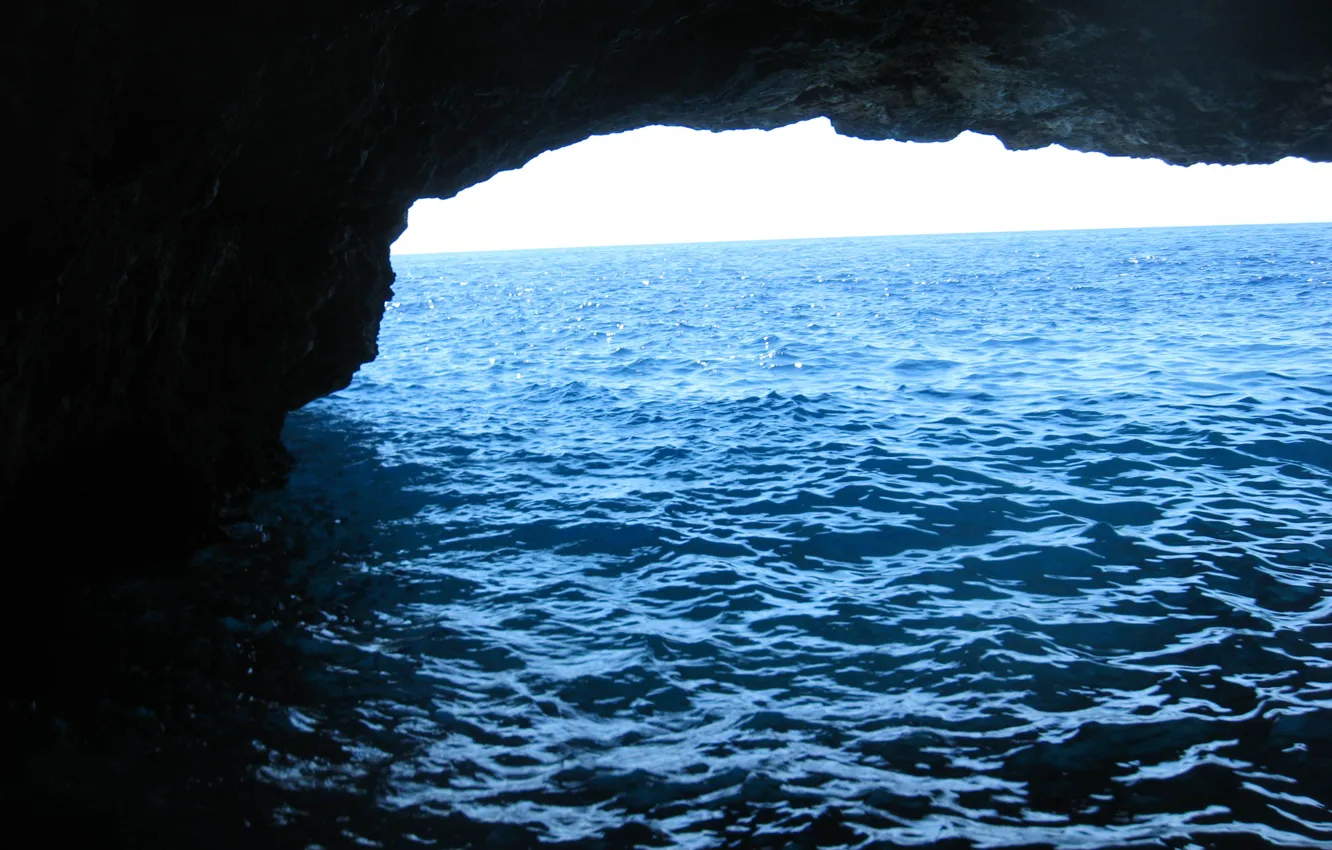 Wallpaper sea, ocean, cave images for desktop, section природа - download