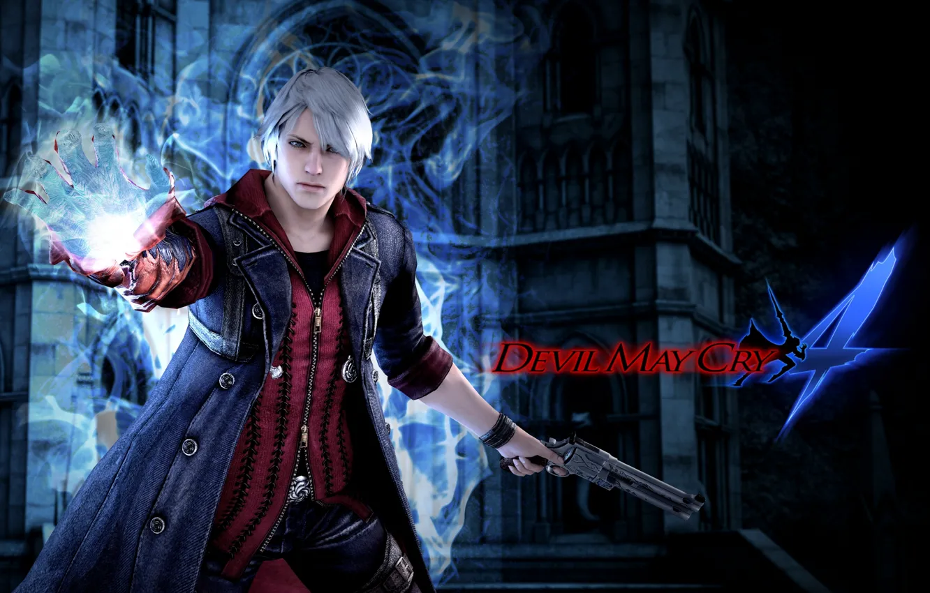 Wallpaper hand, gun, revolver, DMC 4, Nero, Devil may cry 4, Nero, game ...
