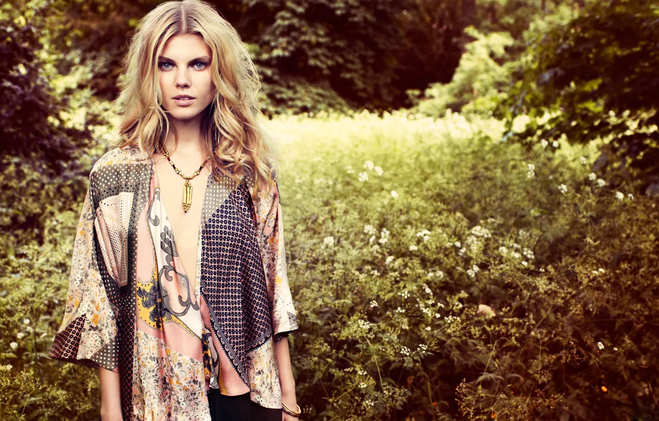 Wallpaper girl, model, blonde, decoration, beautiful, Maryna Linchuk ...