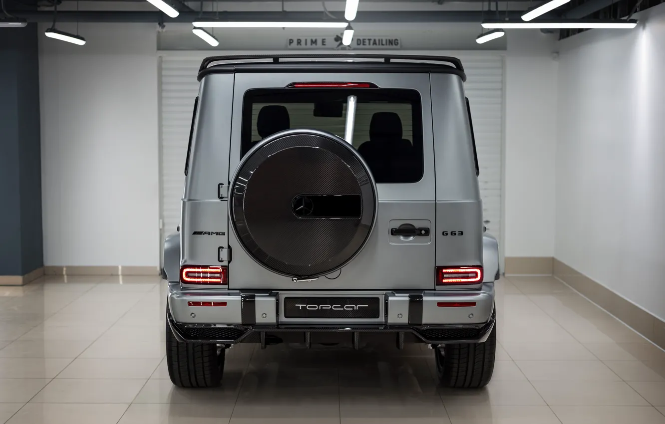 Wallpaper Mercedes-Benz, rear view, AMG, G-Class, Gelandewagen, Ball ...
