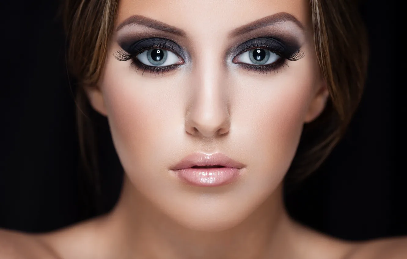 Wallpaper model, look, makeup for mobile and desktop, section стиль ...