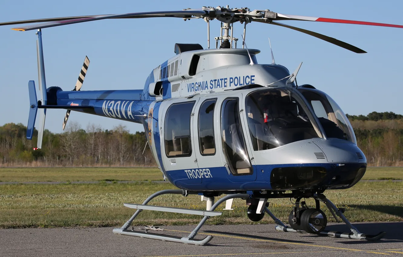 Wallpaper helicopter, 407, Virginia State Police, 2000 Bell for mobile ...