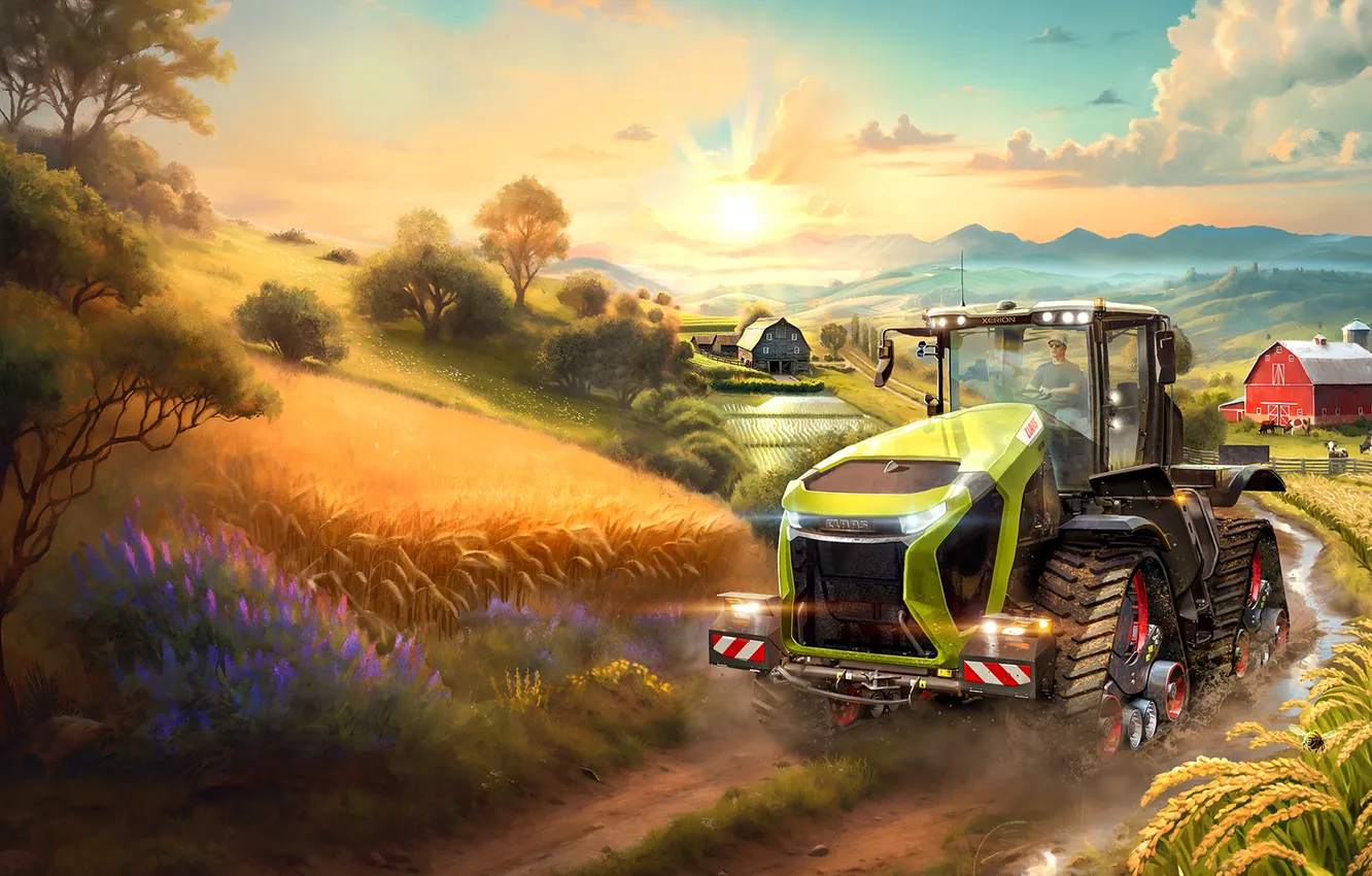 Wallpaper simulator, Farming Simulator, Farming Simulator 25 for mobile ...