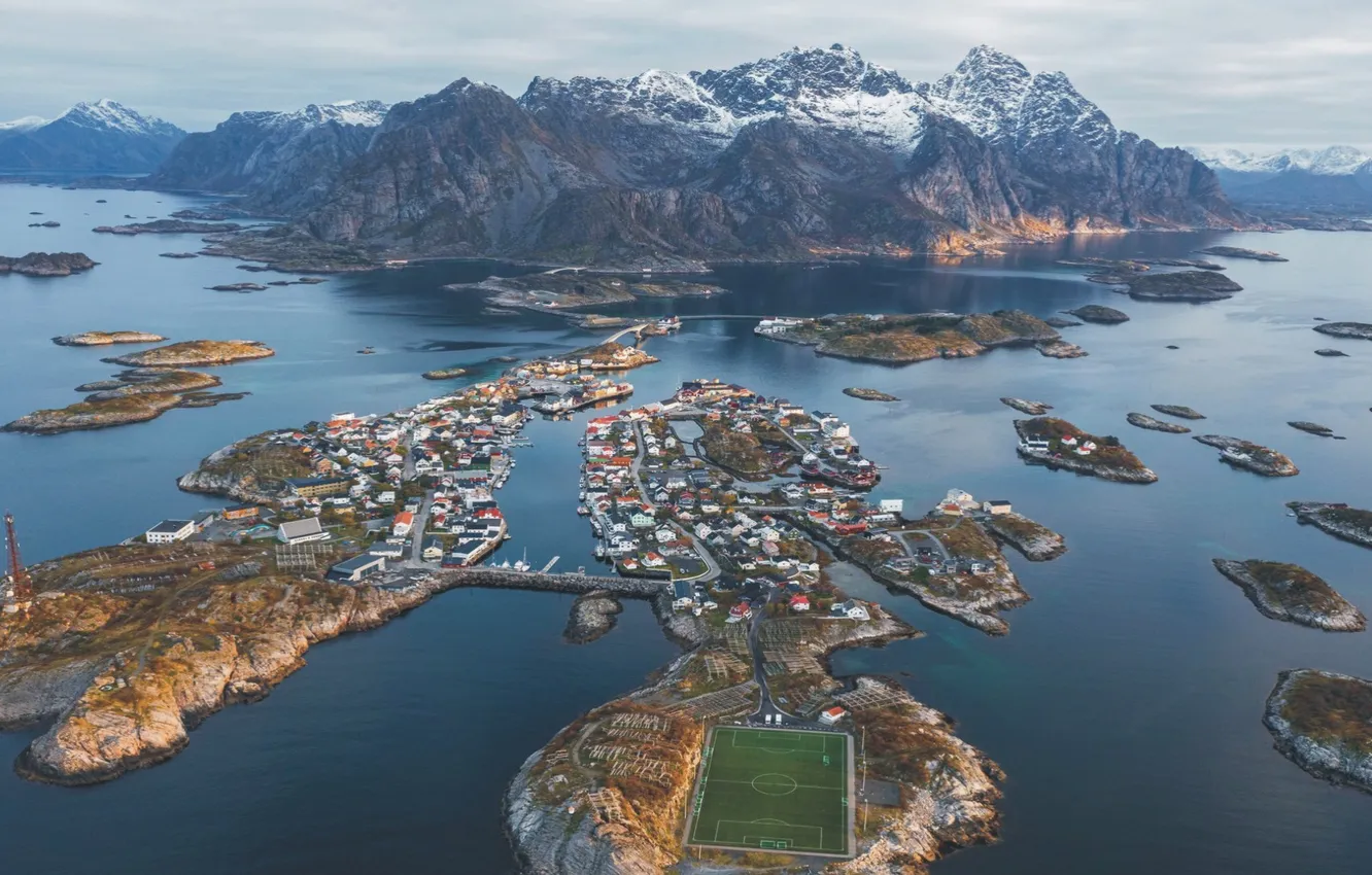 Wallpaper mountains, nature, city, the city, beauty, Europe, nature ...