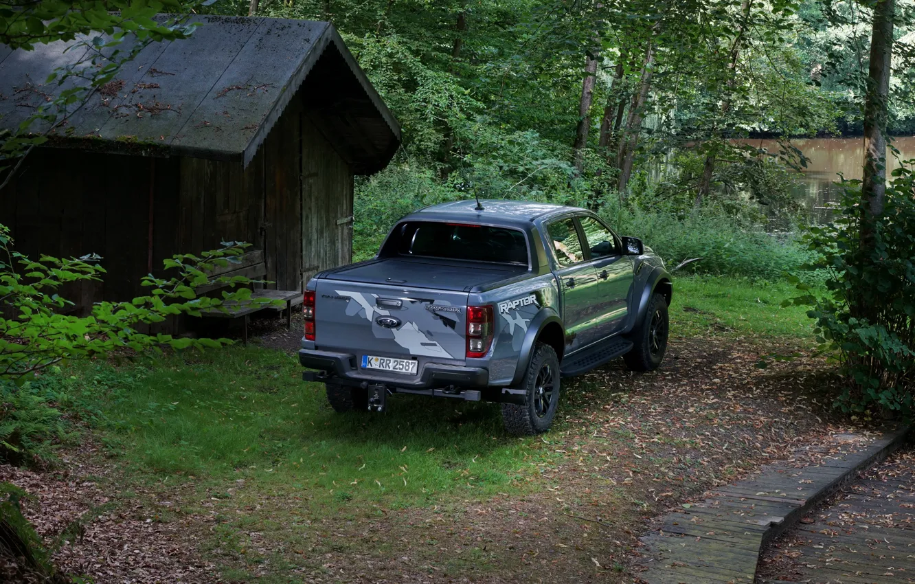 Wallpaper grey, Ford, Raptor, pickup, building, Ranger, 2019 images for ...