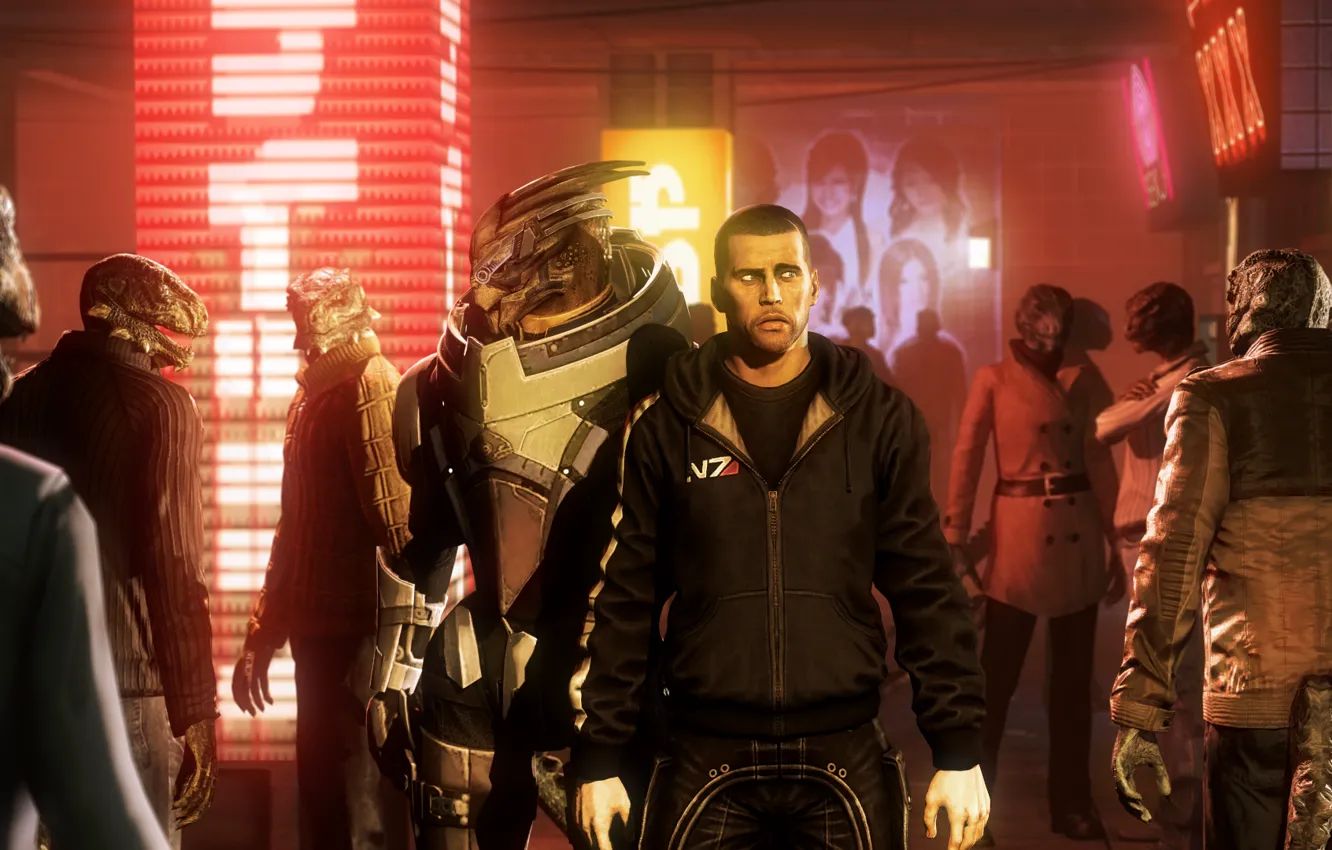 Wallpaper mass effect, Shepard, Spectre, Garrus Vakarian, Garrus ...
