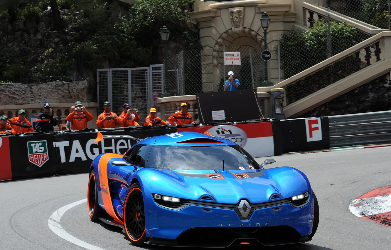 Wallpaper Concept, track, Renault, the concept car, Alpine, A110-50, Renault for mobile and ...