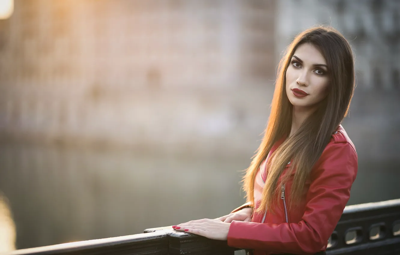 Wallpaper look, face, model, Daniela for mobile and desktop, section ...