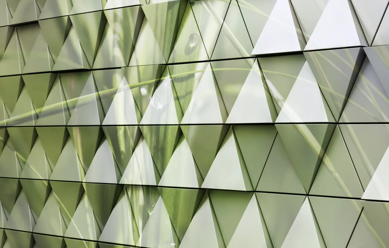 Wallpaper abstract, wall, design, texture, triangle, background, steel ...