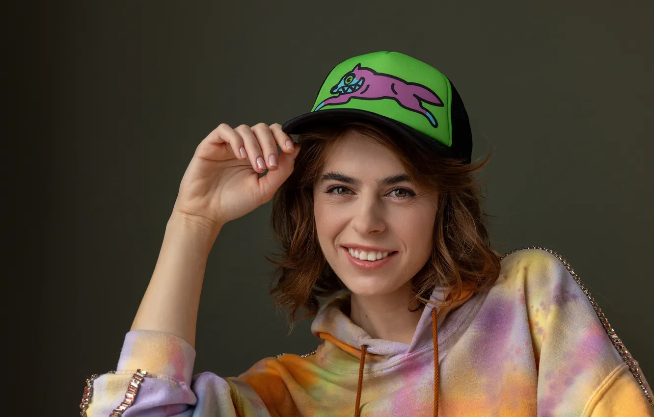 Wallpaper girl, pretty, face, cute, baseball cap for mobile and desktop ...