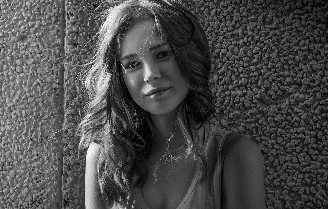 Wallpaper portrait, light, girl, style, portrait, Tanya, Black White, Kerry Moore for mobile and ...