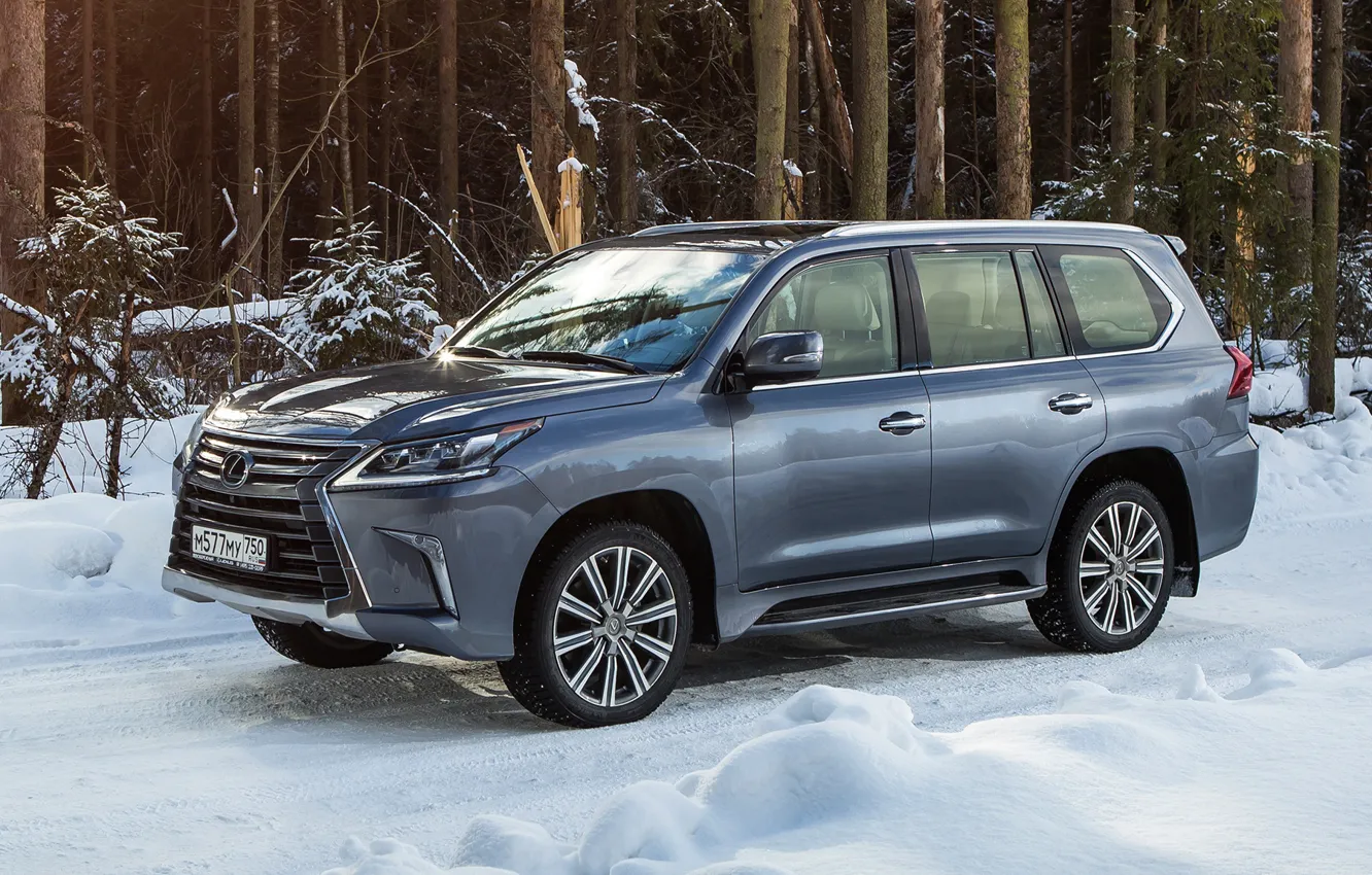 Wallpaper winter, nature, Lexus, 570, snow. images for desktop, section ...