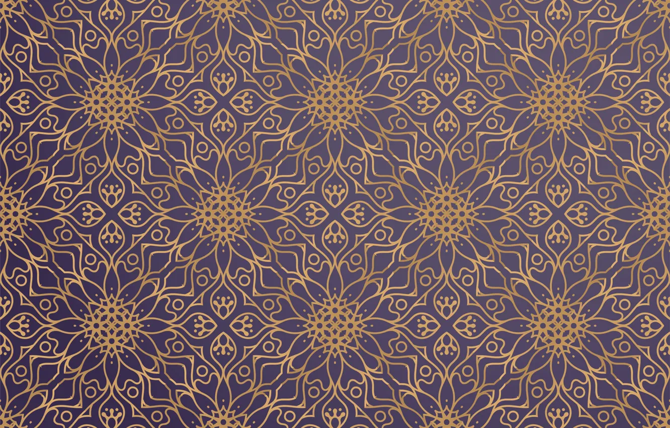 Wallpaper pattern, gold, ornament, color for mobile and desktop ...