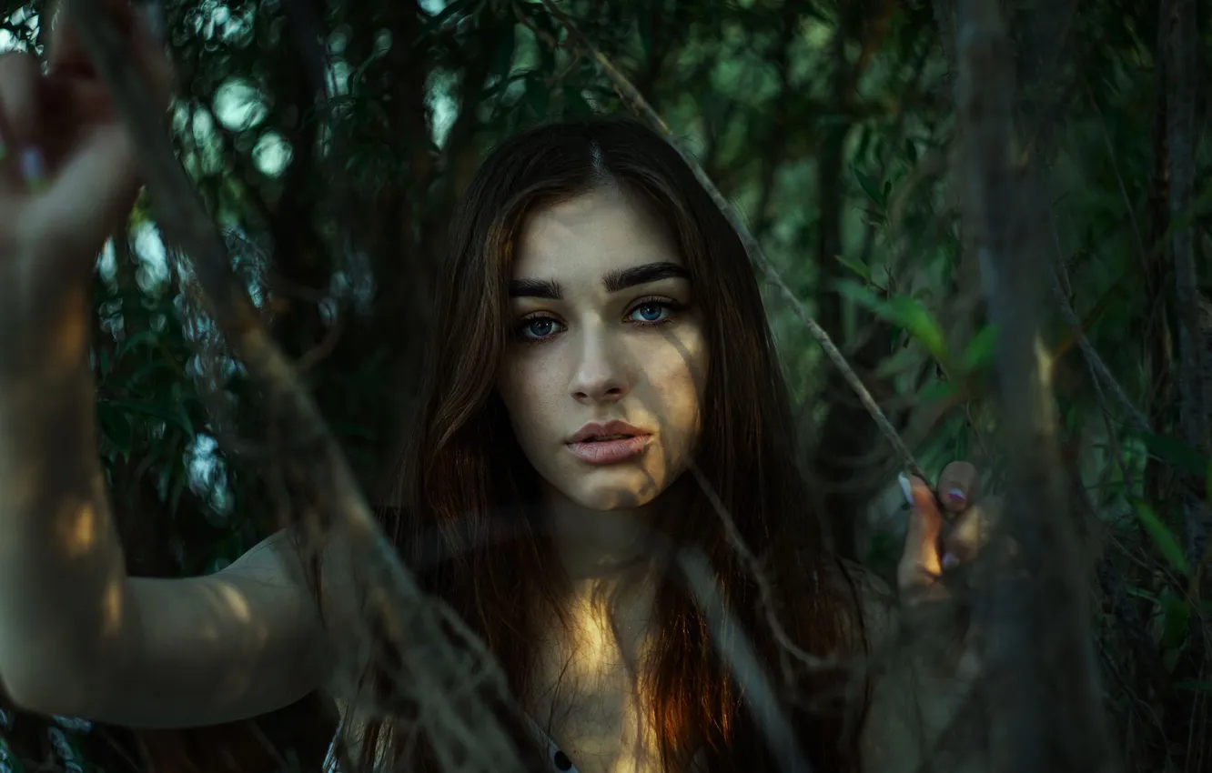 Wallpaper look, portrait, Dean, Irina Martynova for mobile and desktop, section девушки ...