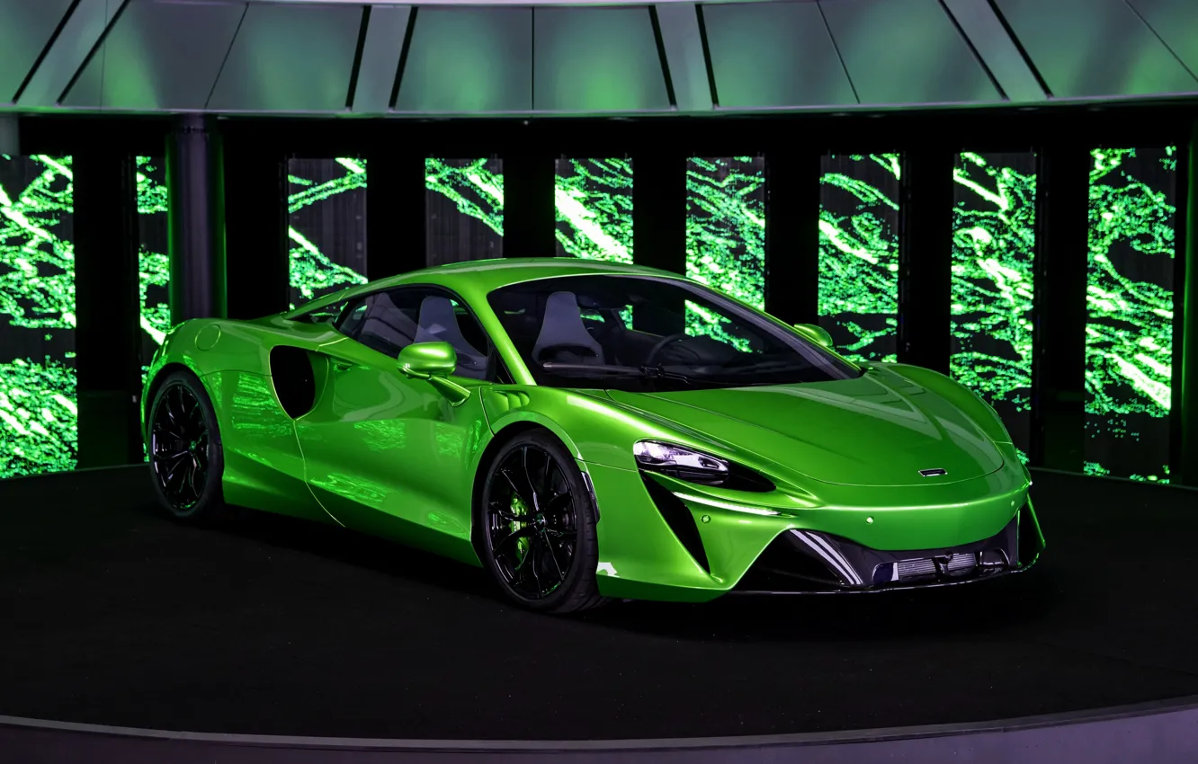 Wallpaper coupe, McLaren, hybrid, 3.0 l, 2021, Artura, V6 twinturbo ...