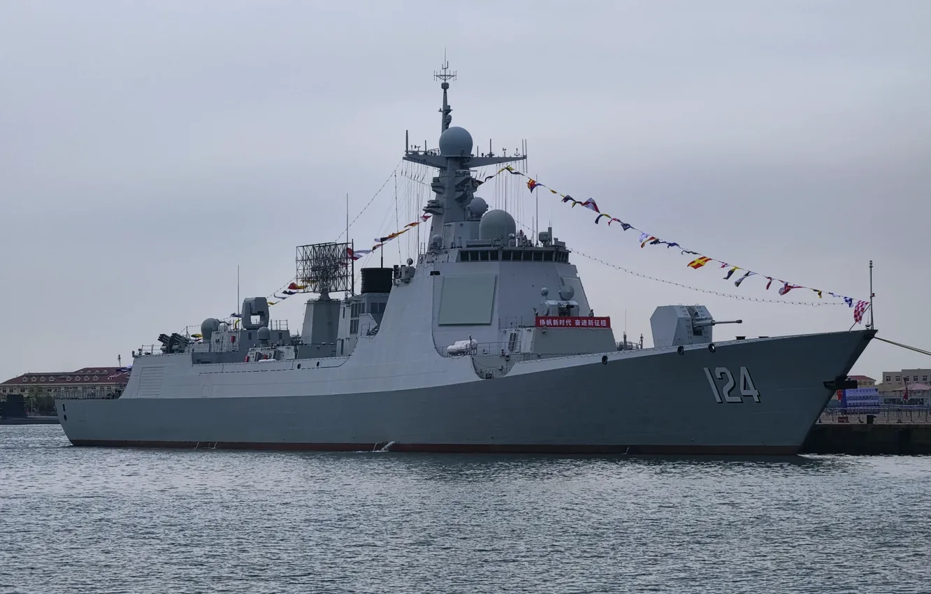 Wallpaper China, destroyer, Kaifyn, type 052D for mobile and desktop ...