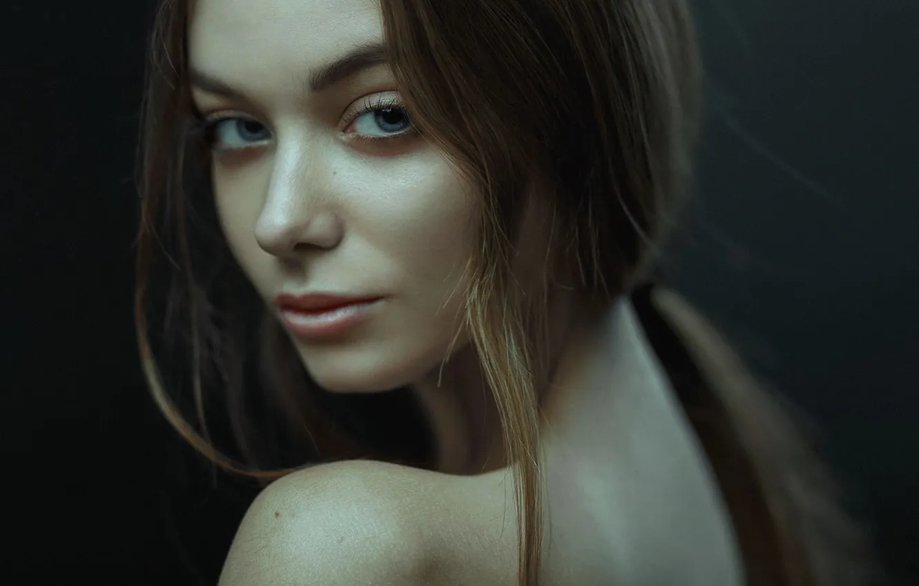 Wallpaper look, model, Evgeniya, Ivan Kovalev for mobile and desktop, section девушки ...