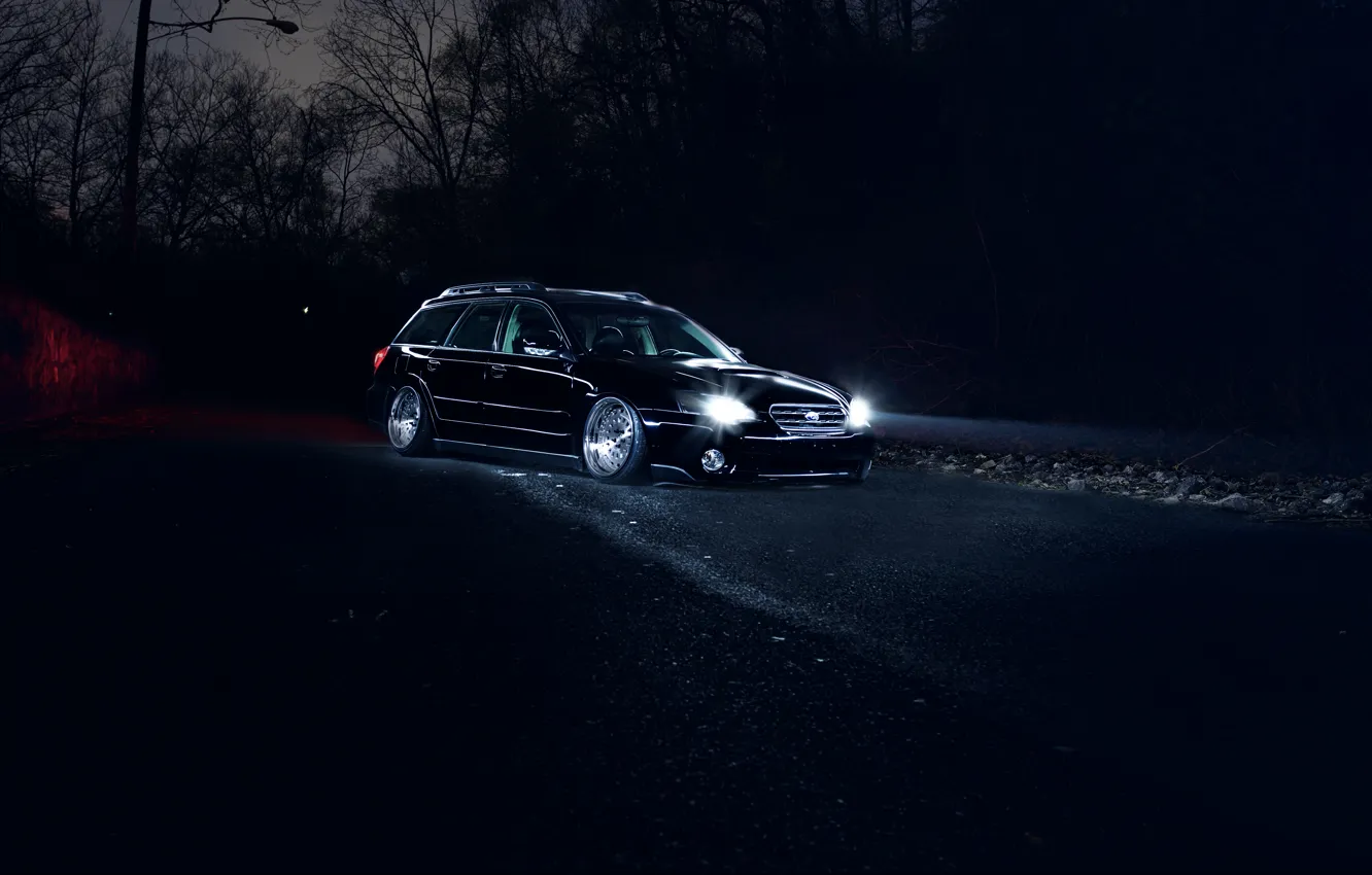 Wallpaper Subaru, black, black, Subaru, stance, Outback for mobile and ...