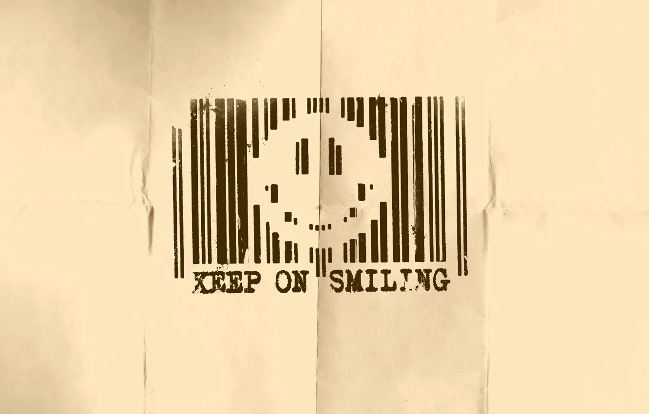 Wallpaper smile, barcode, smile images for desktop, section стиль ...