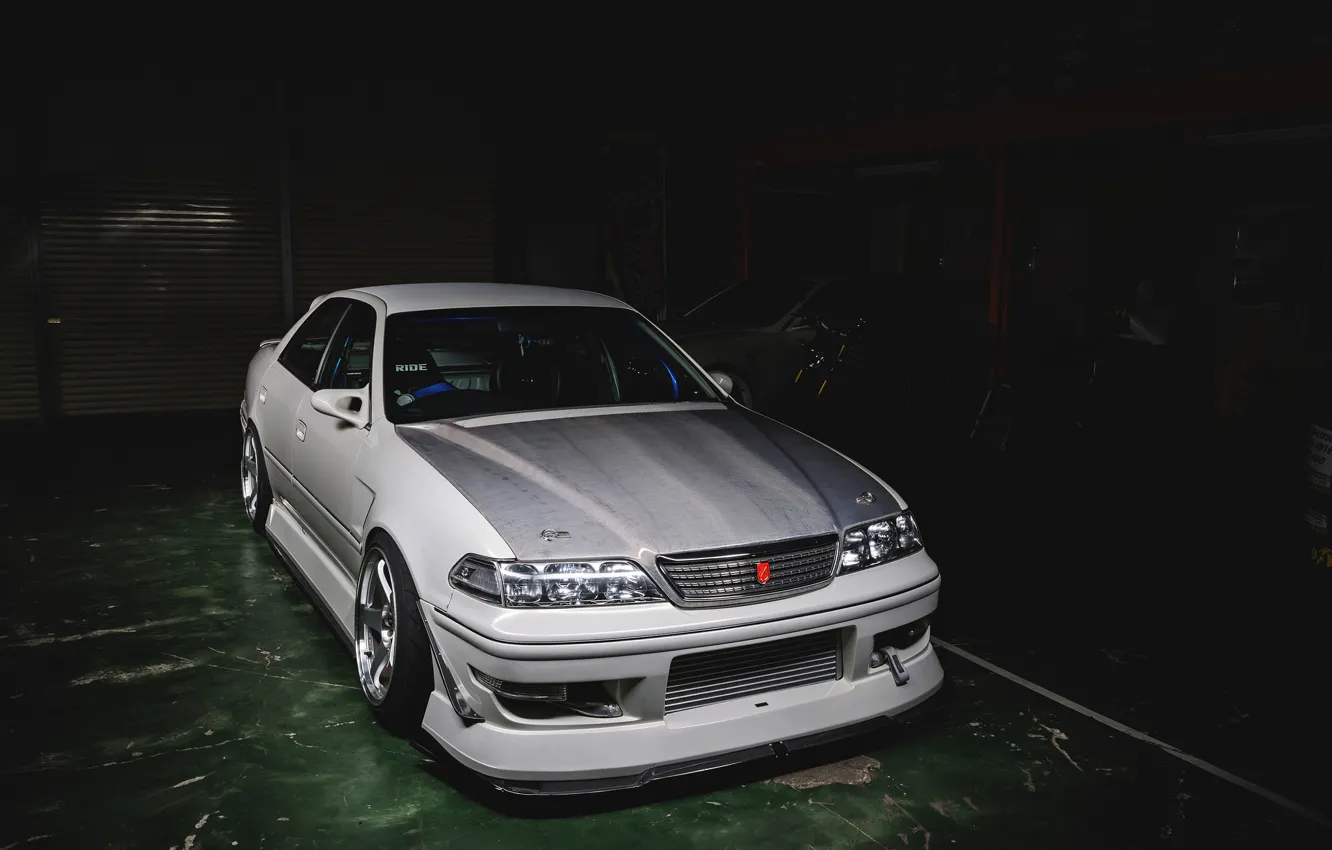 Wallpaper White, Tuning, Mark, TOYOTA images for desktop, section ...