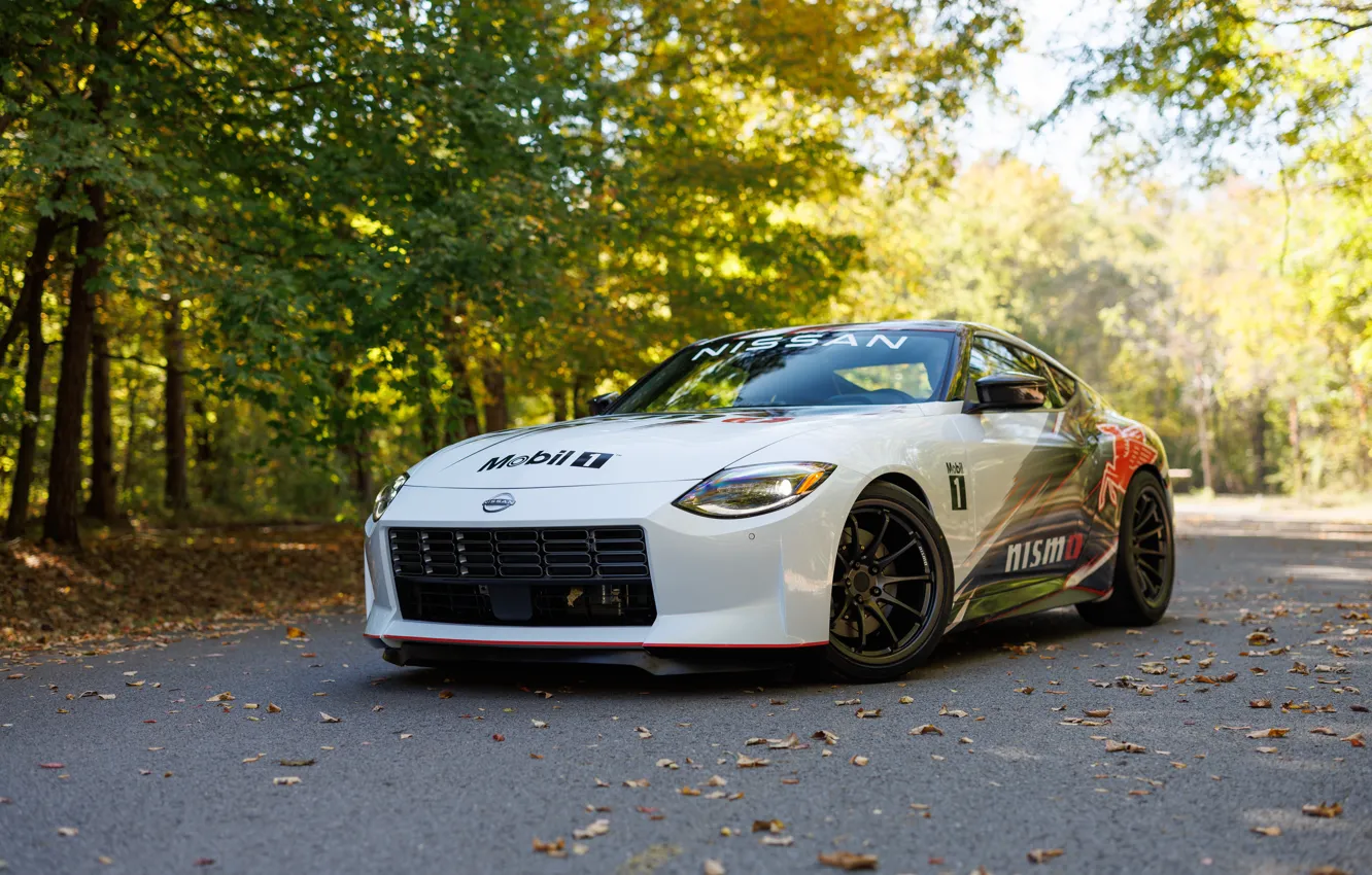 Wallpaper Nissan, forest, road, Nismo, Nissan Z for mobile and desktop ...