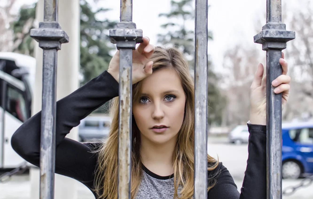 Wallpaper look, girl, model, Patricia Perez, hair for mobile and ...