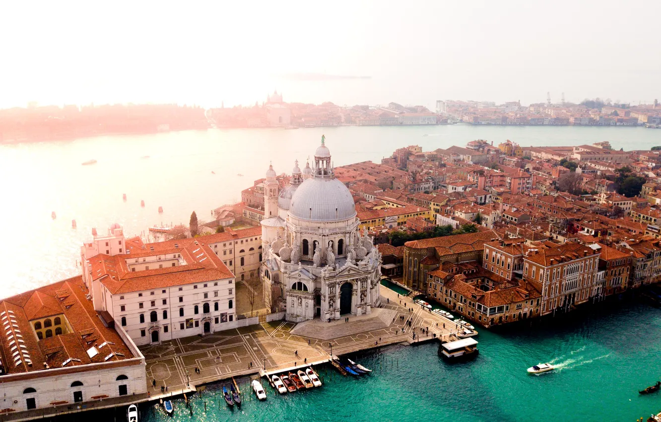 Wallpaper Italy, Venice, Bird's-eye view for mobile and desktop ...
