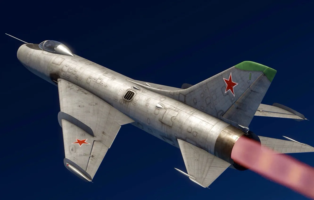 Wallpaper USSR, Fighter-bomber, OKB P. O. Sukhoi, Su-7B for mobile and desktop, section авиация ...