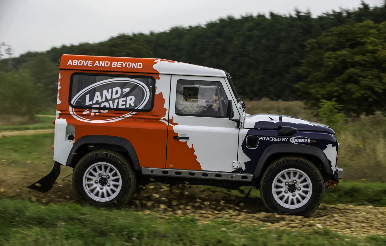 Wallpaper Land Rover, side view, Defender, 2013, 2014, Challenge ...