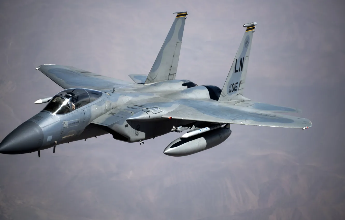 Wallpaper Eagle, UNITED STATES AIR FORCE, single, McDonnell Douglas ...